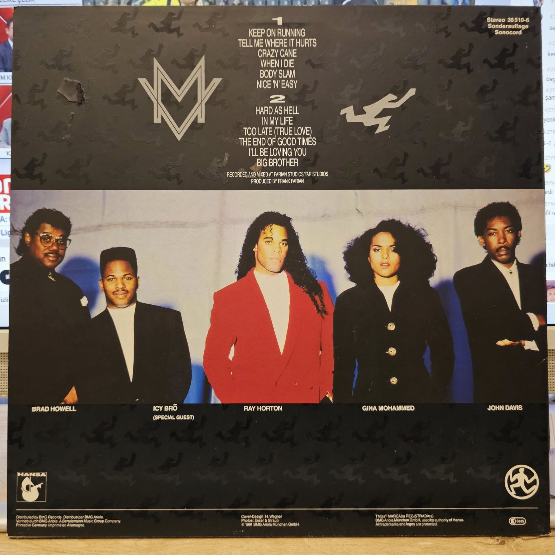 The Real Milli Vanilli – The Moment Of Truth - The 2nd Album LP PLAK