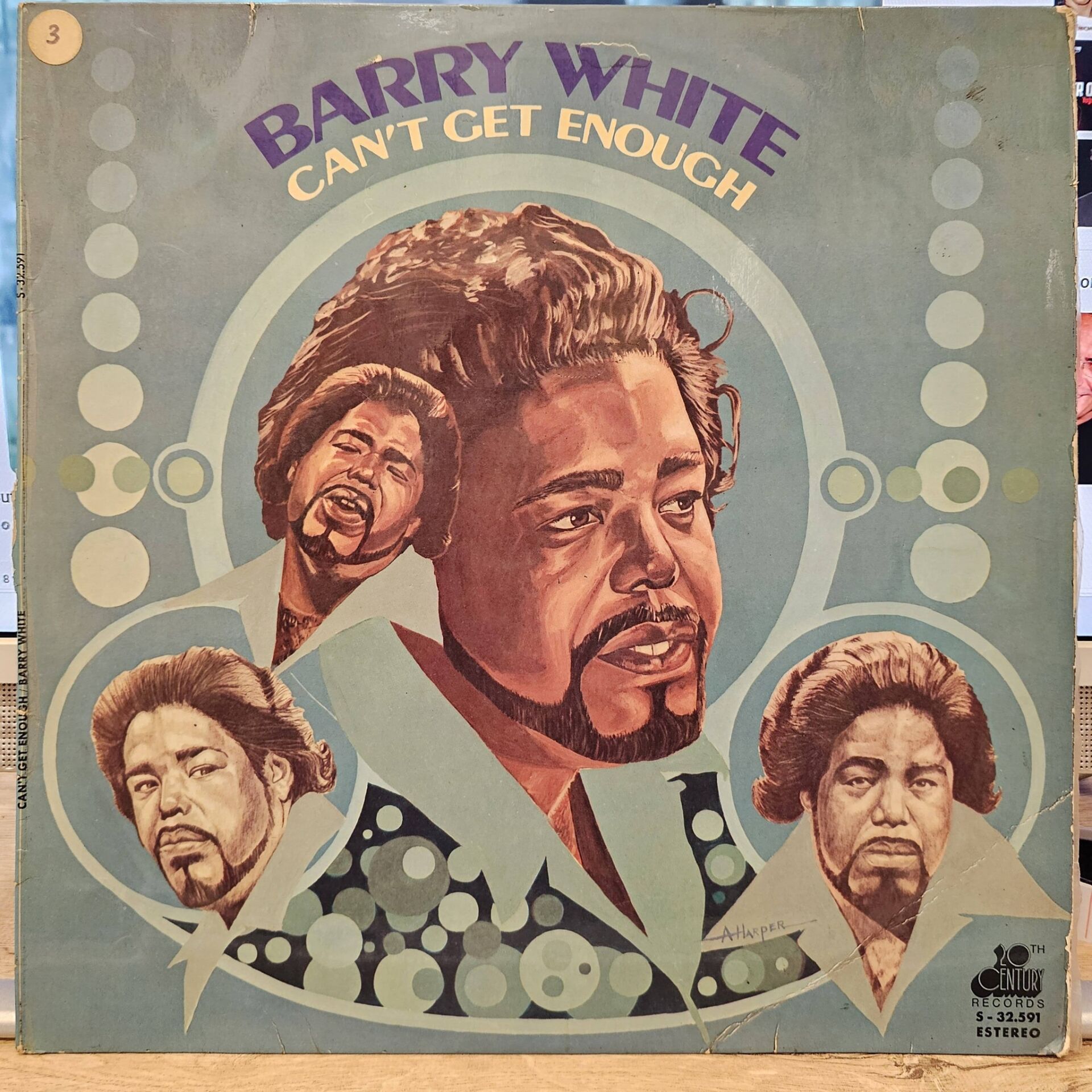 Barry White – Can't Get Enough LP PLAK